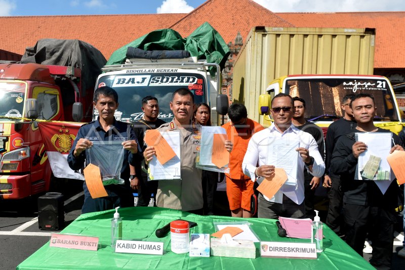 Pengungkapan kasus pencurian di Bali | ANTARA Foto