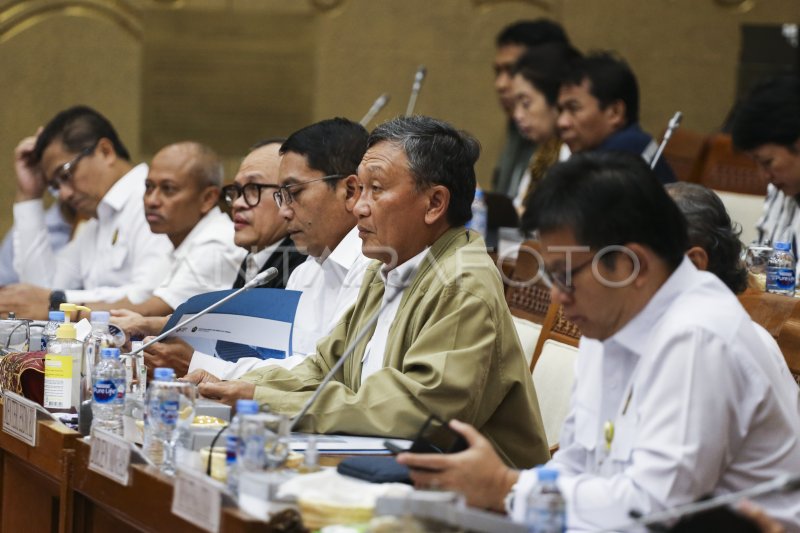 Rapat kerja Menteri ESDM bersama Komisi VII DPR | ANTARA Foto Rapat kerja Menteri ESDM bersama Komisi VII DPR | ANTARA Foto