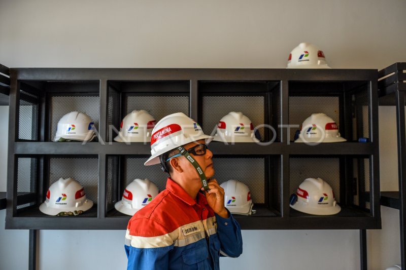 Stasiun pengumpul gas penyangga kebutuhan gas industri di Jawa Barat | ANTARA Foto