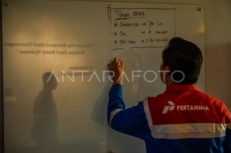 Stasiun pengumpul gas penyangga kebutuhan gas industri di Jawa Barat | ANTARA Foto