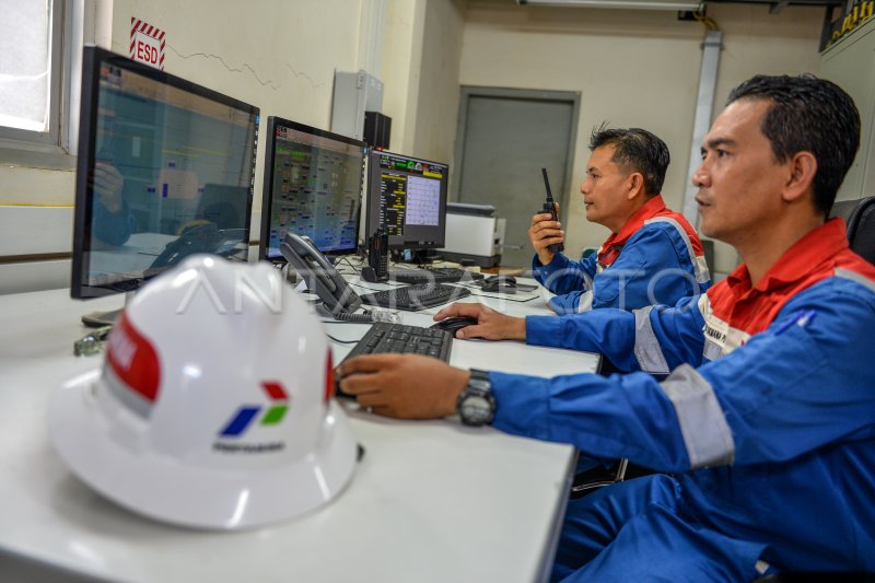 Stasiun pengumpul gas penyangga kebutuhan gas industri di Jawa Barat | ANTARA Foto