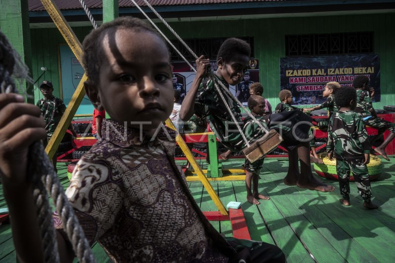 Menyemai cahaya literasi anak-anak Papua | ANTARA Foto