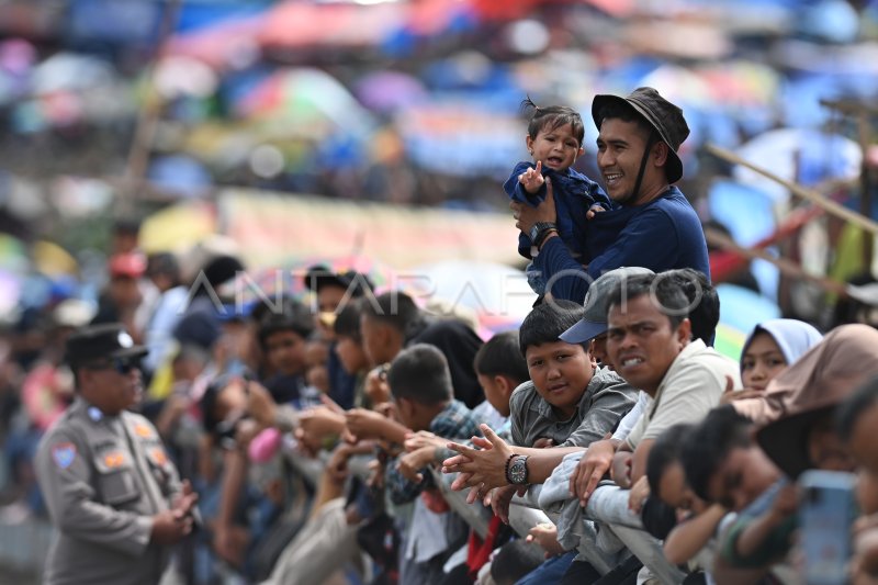 Membawa tradisi "pacu kude" Tanah Gayo di PON XXI Aceh-Sumut 2024 | ANTARA Foto