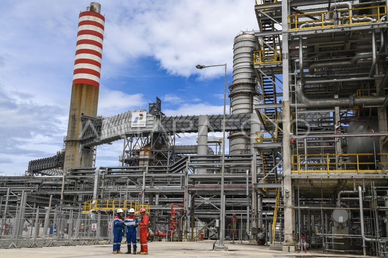RDMP Balikpapan dan Lawe Lawe Pertamina perkuat kemandirian energi nasional | ANTARA Foto