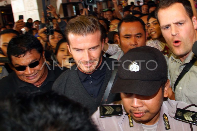 KEDATANGAN DAVID BECKHAM | ANTARA Foto KEDATANGAN DAVID BECKHAM | ANTARA Foto