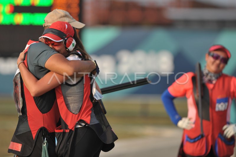 MENEMBAK - FINAL TRAP CAMPURAN BEREGU | ANTARA Foto