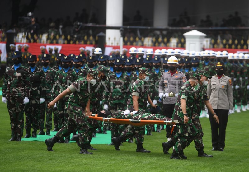 GLADI UPACARA HUT KE-77 KEMERDEKAAN RI | ANTARA Foto