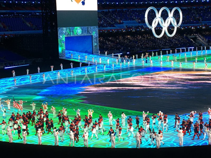 PEMBUKAAN OLIMPIADE MUSIM DINGIN DI BEIJING 2022 | ANTARA Foto PEMBUKAAN OLIMPIADE MUSIM DINGIN DI BEIJING 2022 | ANTARA Foto